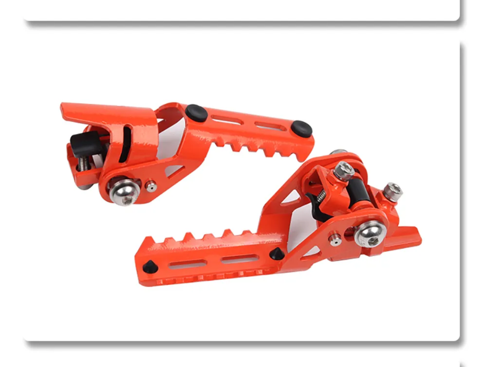 Highway Front Foot Pegs Folding Footrests Clamps For KTM 790 890 ...