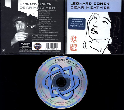 LEONARD COHEN DEAR HEATHER CD | eBay