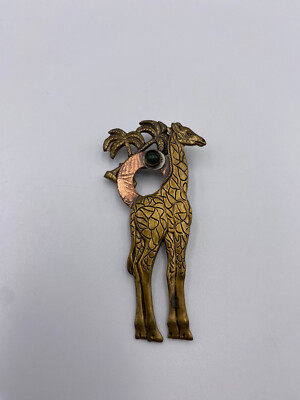 Vintage 2.5" Giraffe Pin | eBay