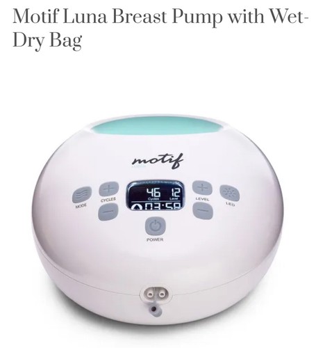 Motif Luna Breast Pump with Wet-Dry Bag | eBay