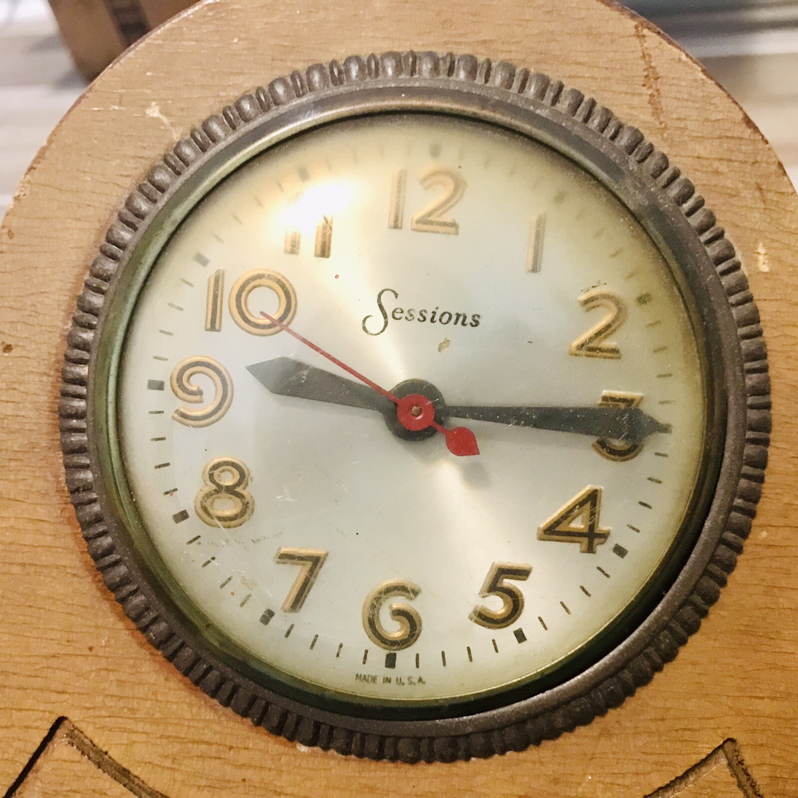 Rare Antique Sessions Electric Clock - 1930s Model W, AC 110v Vintage ...