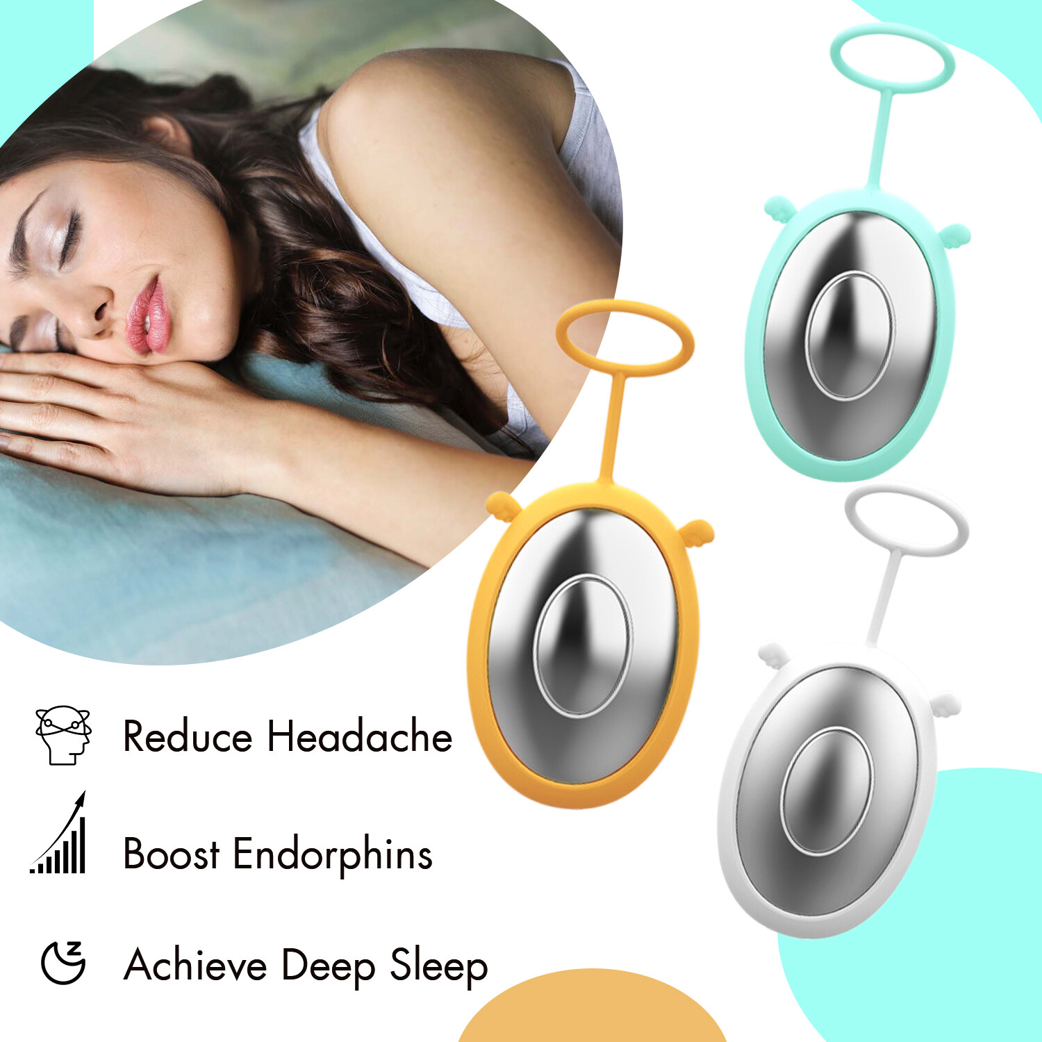 Sleep Aid Machine The Chill Pill Device Hand Held Ergonomic Relief for ...