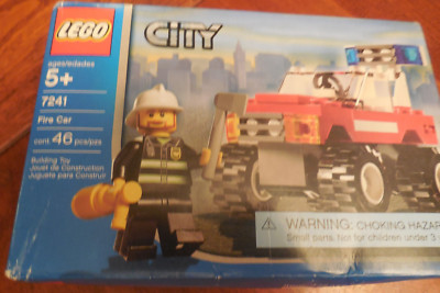 Lego City Emergency Rescue Fire Car (7241) NEW IN BOX 673419058063| eBay