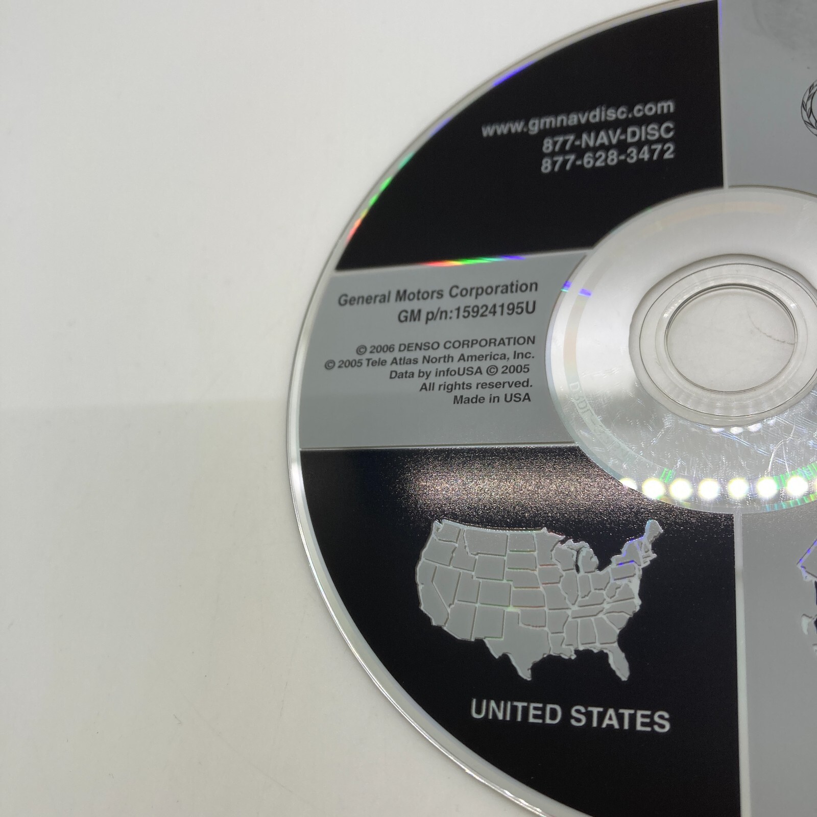 GM CADILLAC CORVETTE STS NAVIGATION DVD US CANADA OEM 15924195U ...