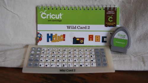 Cricut Cartridge - WILD CARD 2 - Gently Used - No Box y | eBay