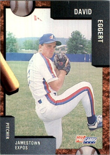 1992 Jamestown Expos Fleer/ProCards #1492 David Eggert | eBay