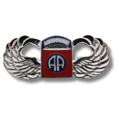 United States Army 82nd Airborne Division Wings Lapel Hat Pin Official ...