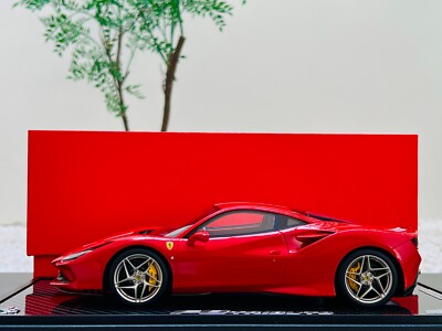 BBR 1/18 Ferrari F8 Tributo Red with Italian Flag Stripe LIMITED | eBay
