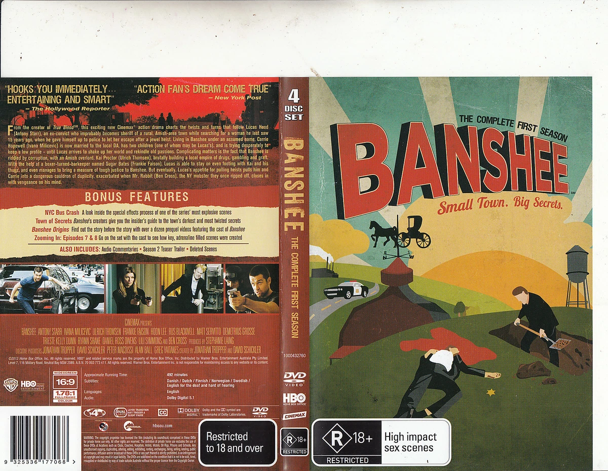 Banshee Tv Series Dvd Cover