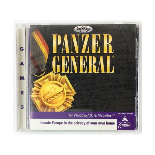 SSI Computer Wargame Panzer General I (PC CD-Rom) VG+ 772040768188| eBay