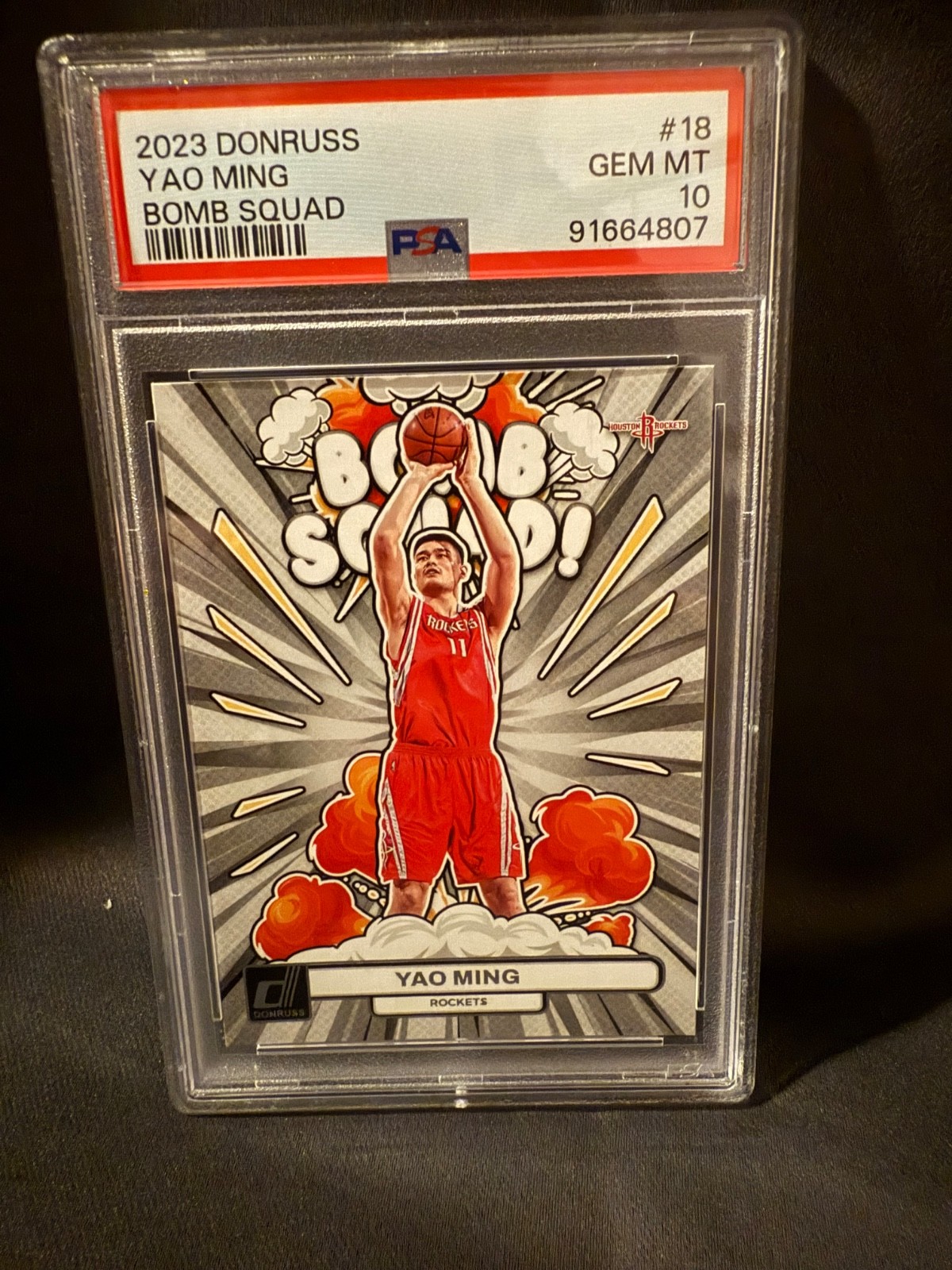 2023-24 Panini Donruss - PSA 10 Bomb Squad Yao Ming #18 | eBay