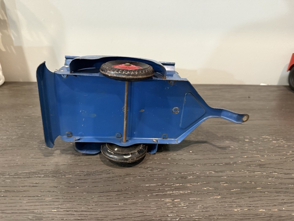 Vintage Marx Trailer Pressed Steel 1950's Stepside Trailer | eBay
