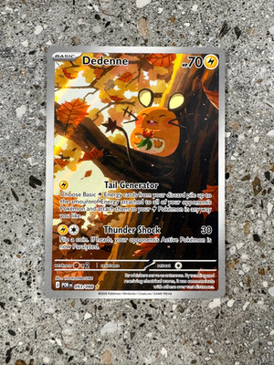 Pokemon TCG Cards Dedenne 093/088 Perfect Order Illustration Rare Holo ...