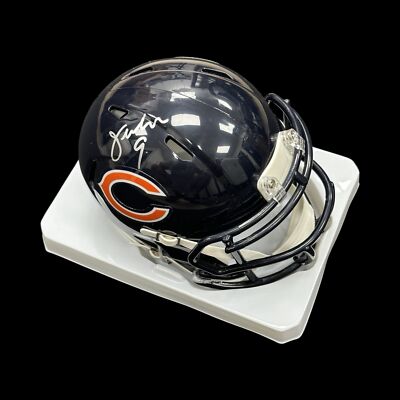 JIM MCMAHON SIGNED AUTO CHICAGO BEARS MINI HELMET SCHWARTZ STICKER | eBay