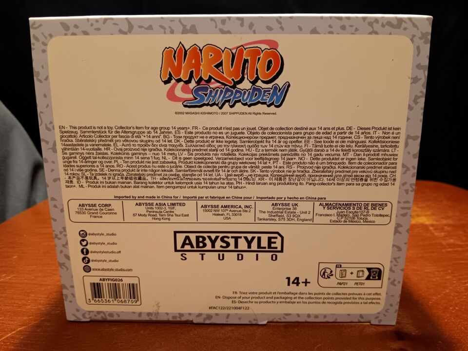 Naruto Shippuden Super Figure Collection Sasuke Uchiha by ABYstyle Studio | eBay