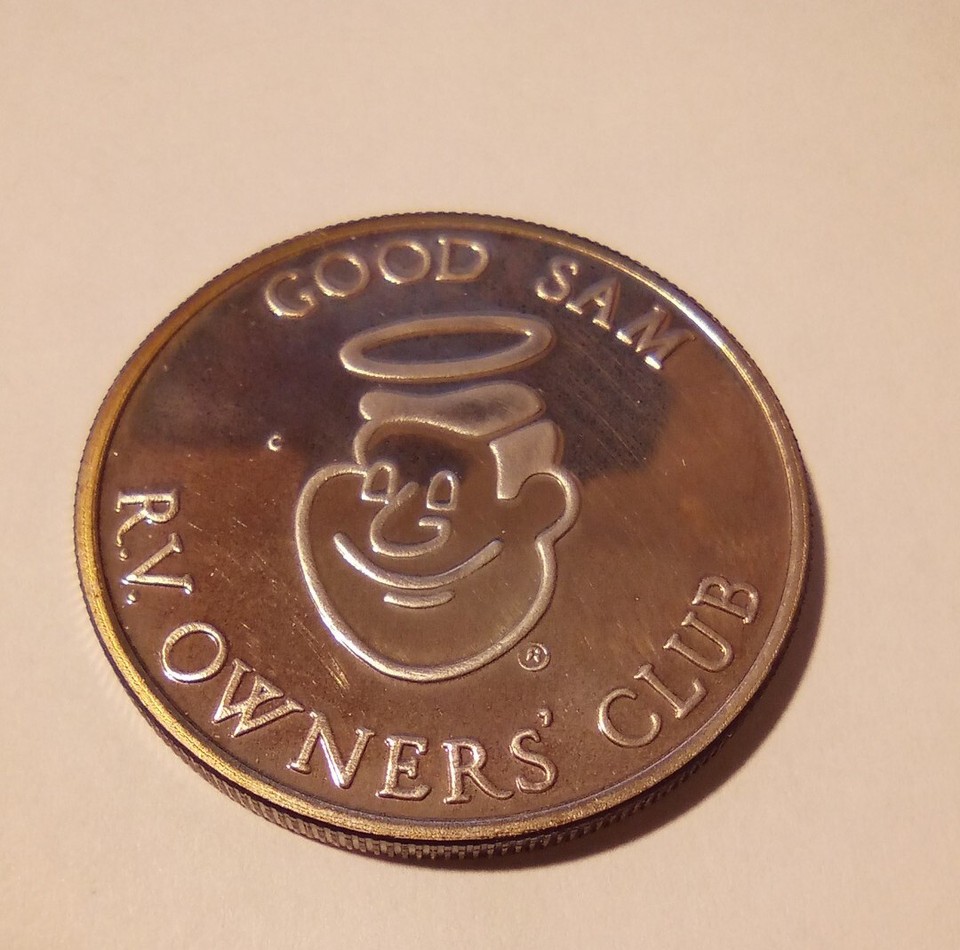 1988 ROSE PARADE FLOAT - GOOD SAM CLUB .999 SILVER COIN GREAT FOR ...