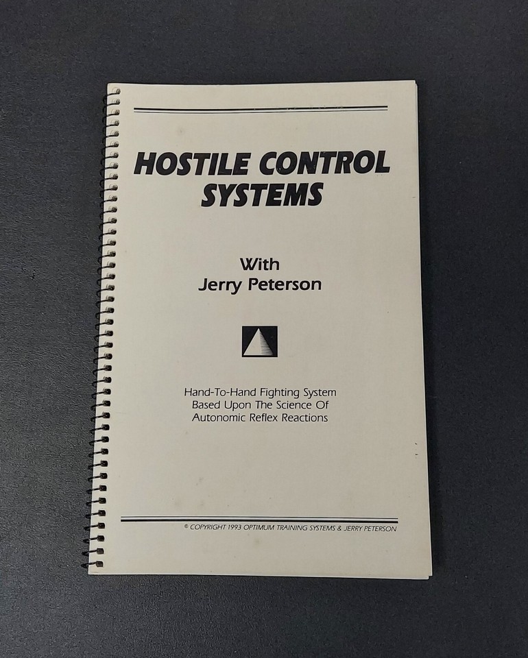 SCARS Hostile Control Systems with Jerry Peterson; MMA; Self Defense | eBay