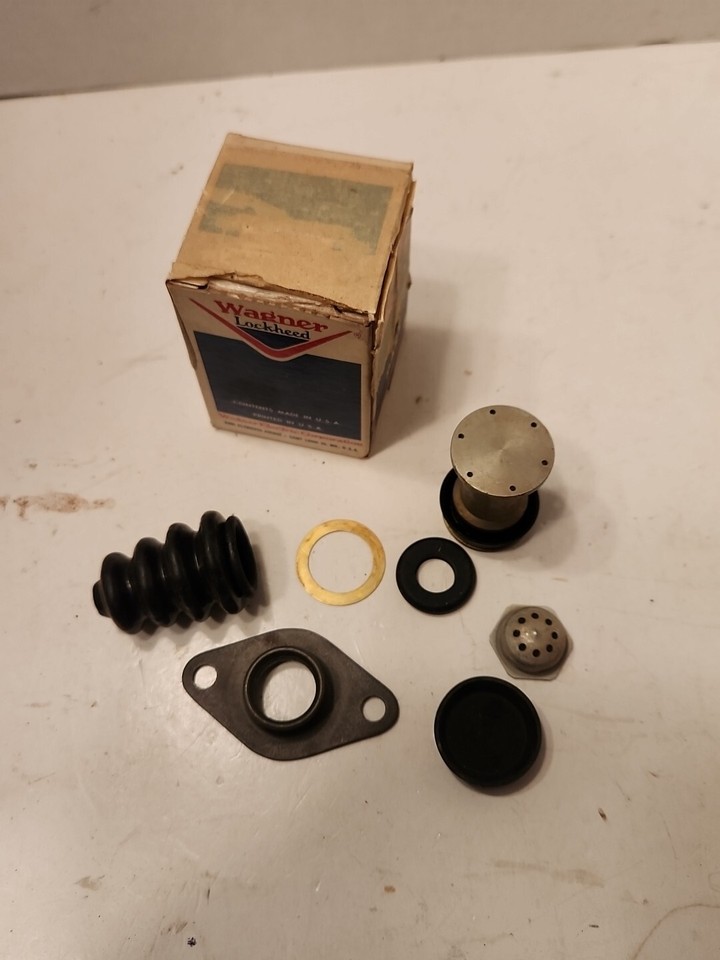 Wagner Lockheed FC 19372 Brake Master Cylinder Repair Kit Parts Vintage ...