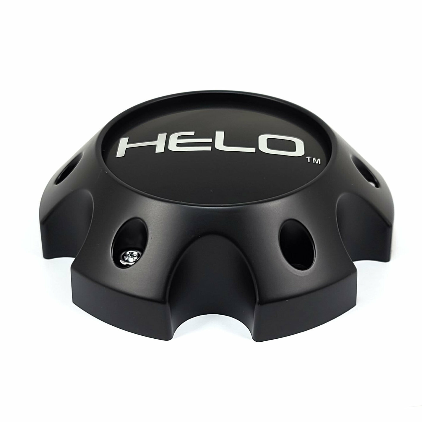 Helo Satin Black Center Cap 5-3/4"OD Bolt-On Closed-End 1079L145HE1SB ...