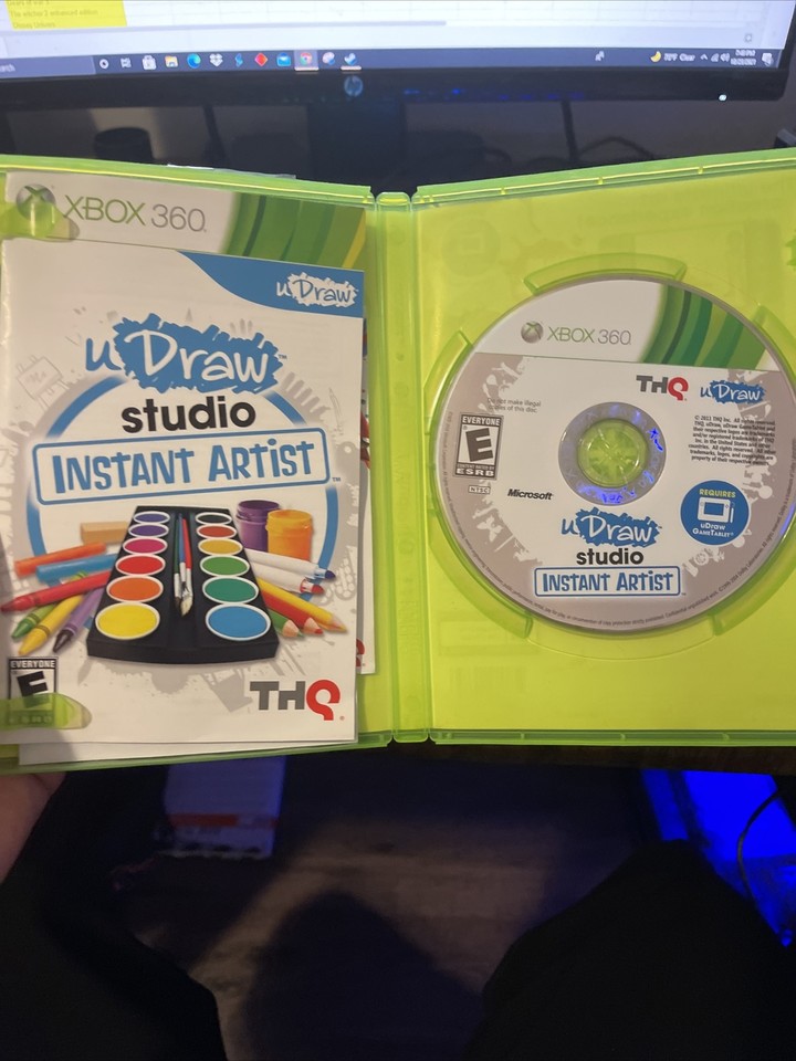 uDraw Studio: Instant Artist - Xbox 360 Game - Complete & Tested | eBay