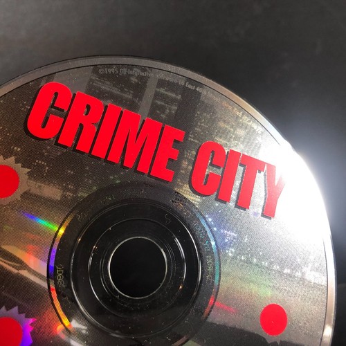 1995 Crime City PC CD - ROM Disc only No Scratches | eBay