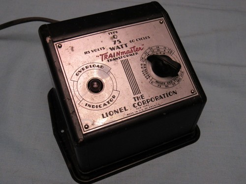 Vintage Lionel 75 Watt Transformer TRAIN Master Type Q Model Train | eBay