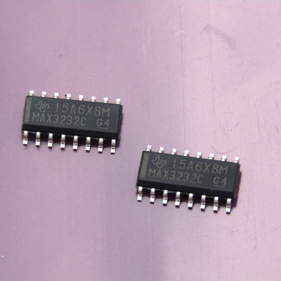 ( 5 PCS ) MAX3232C Texas Instruments IC TXRX RS-232 16-SOIC -- NOS | eBay