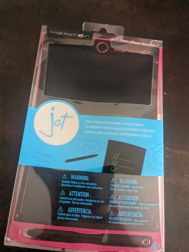 Boogie Board Jot 8.5 LCD eWriter Tablet - Pink (J34420001) 819459011198 ...