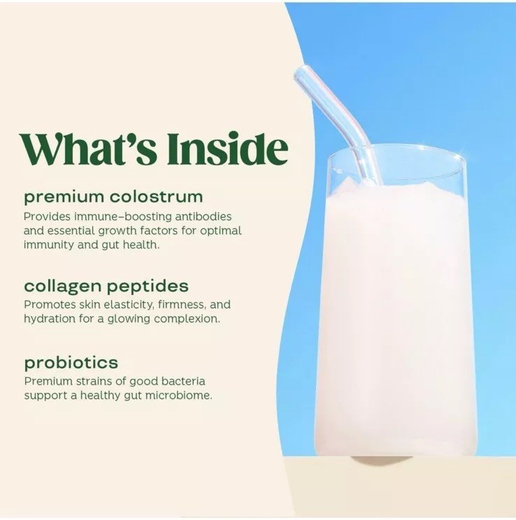 Bloom Nutrition Colostrum & Collagen Peptides, 8 oz (226.6g) | eBay