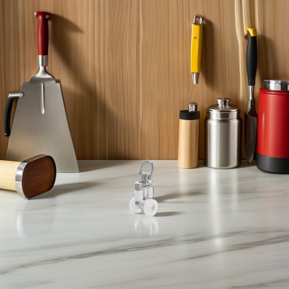 20PCS Ceiling Curtain Track Rail Gliders - Curtain Track Glider Rollers ...