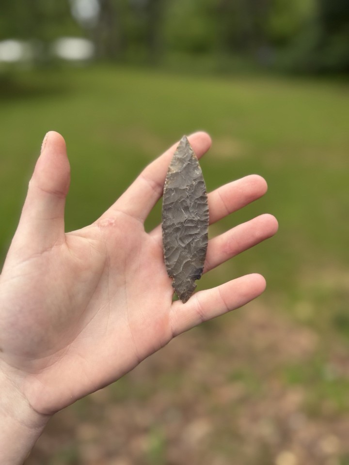 Native American Kentucky Turkey Tail Arrowhead Artifact Point | eBay