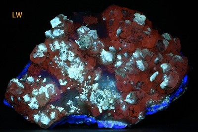 Three color Fluorescent Fluorite and Calcite from Xinyang, Henan, China ...