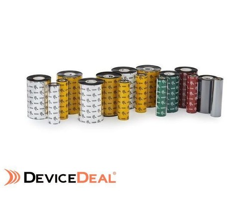 Zebra Wax/Resin Ribbon, 110mmx74m (4.33inx242ft), 3200; High ...