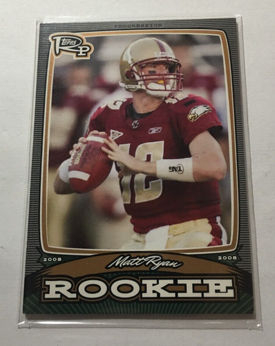 2008 Topps Rookie Progression Rookies Bronze /389 Matt Ryan #PR-MR ...