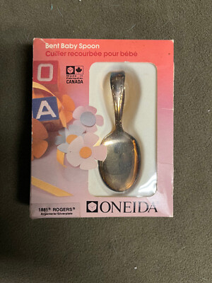 Oneida Bent Baby Spoon | eBay