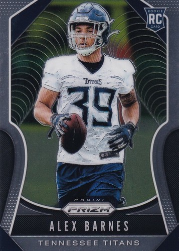 2019 PRIZM RC ALEX BARNES TENNESSEE TITANS ROOKIE - G1388 | eBay