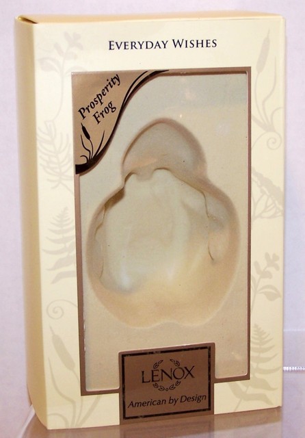 Lenox Everyday Wishes Prosperity Frog Porcelain Figurine 813598 for ...