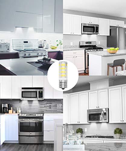 4pack E17 Led Appliance Bulb 40w 125v Microwave Bulb Daylight 6000k ...