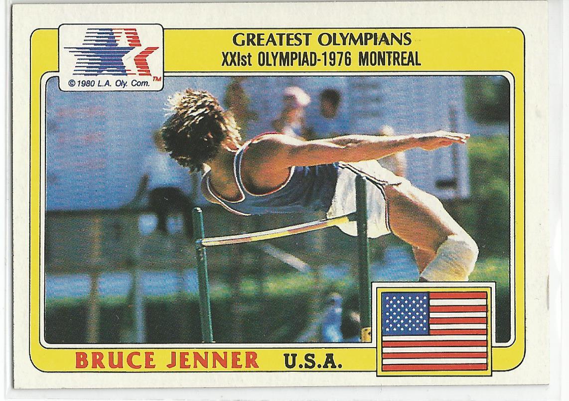 BRUCE JENNER 1983 Topps Olympics card #50 Team USA Track and Field NR ...