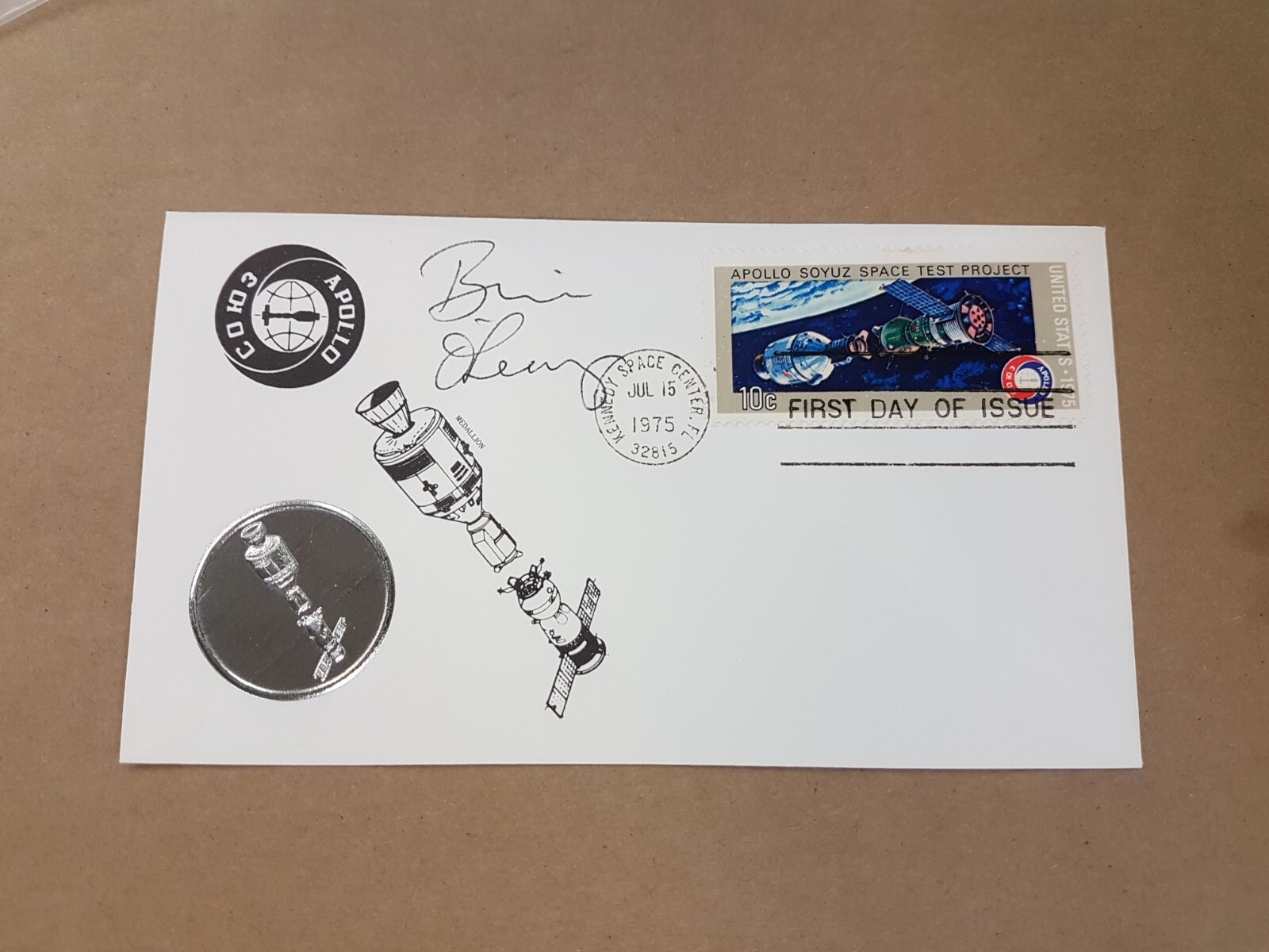 Brian O'Leary autograph Nasa Space Autograph Signed First Day Cover ...