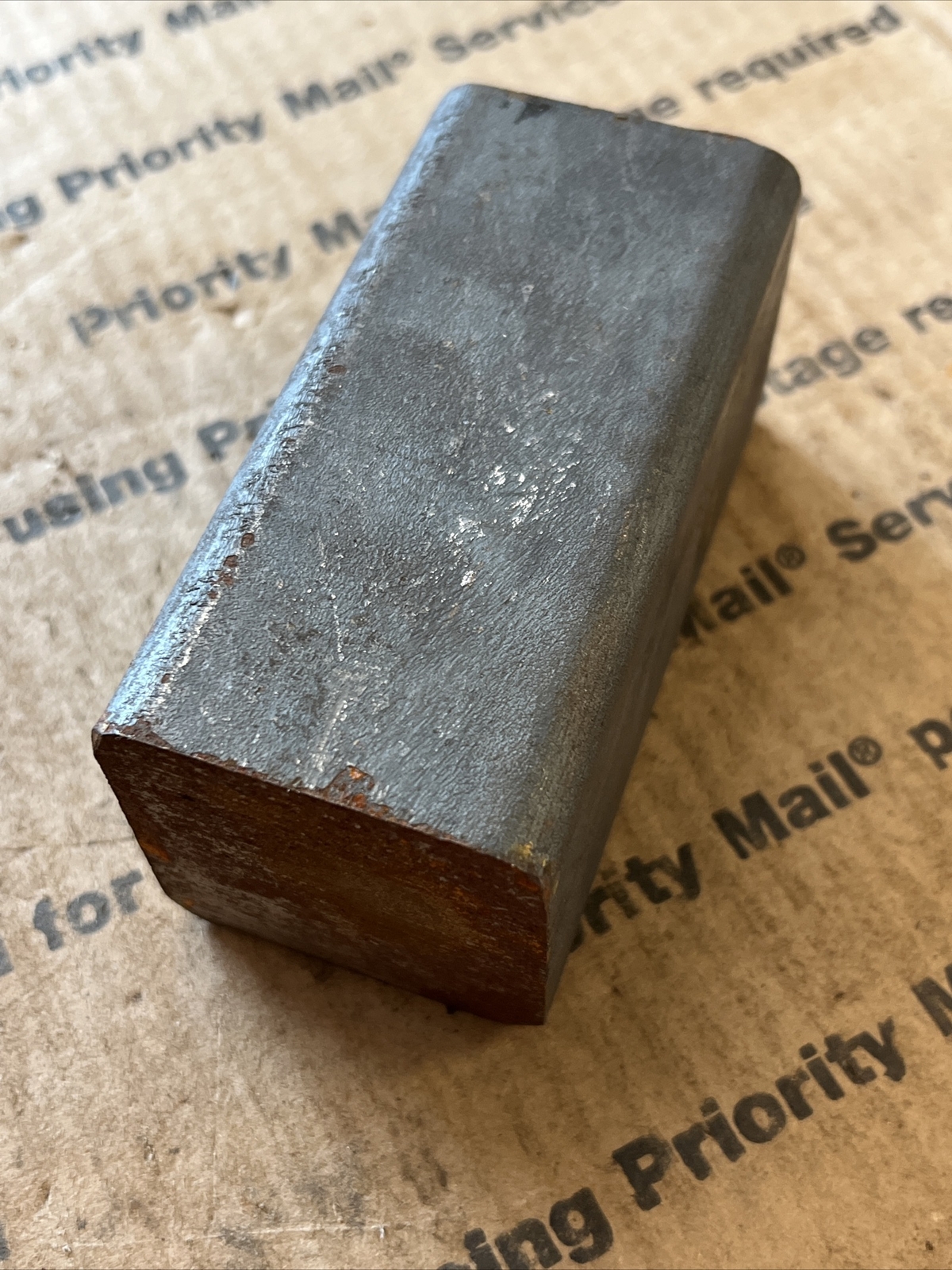 2 X 2 Steel SQUARE BAR SQUARE 4" Long Solid Bar Blacksmithing Welding A ...