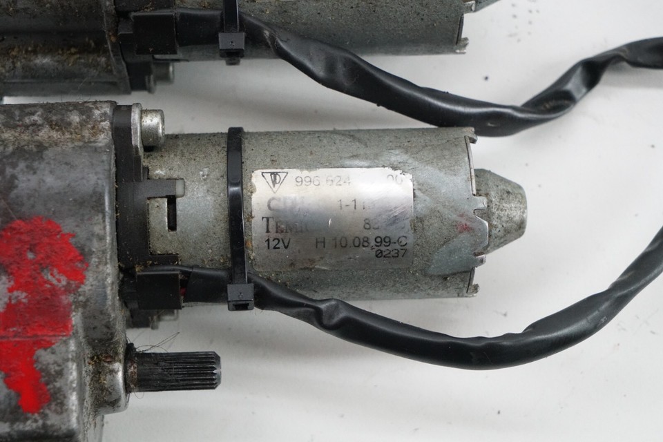 97-05 Porsche 911 996 Boxster 986 Front Left Seat Motor 3-Set ...