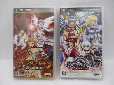 Queen's Blade & Queen's Gate Spiral Chaos PSP 2Games Japan PlayStaion ...