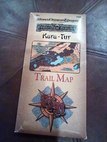 Kara Tur TSR trail map | eBay