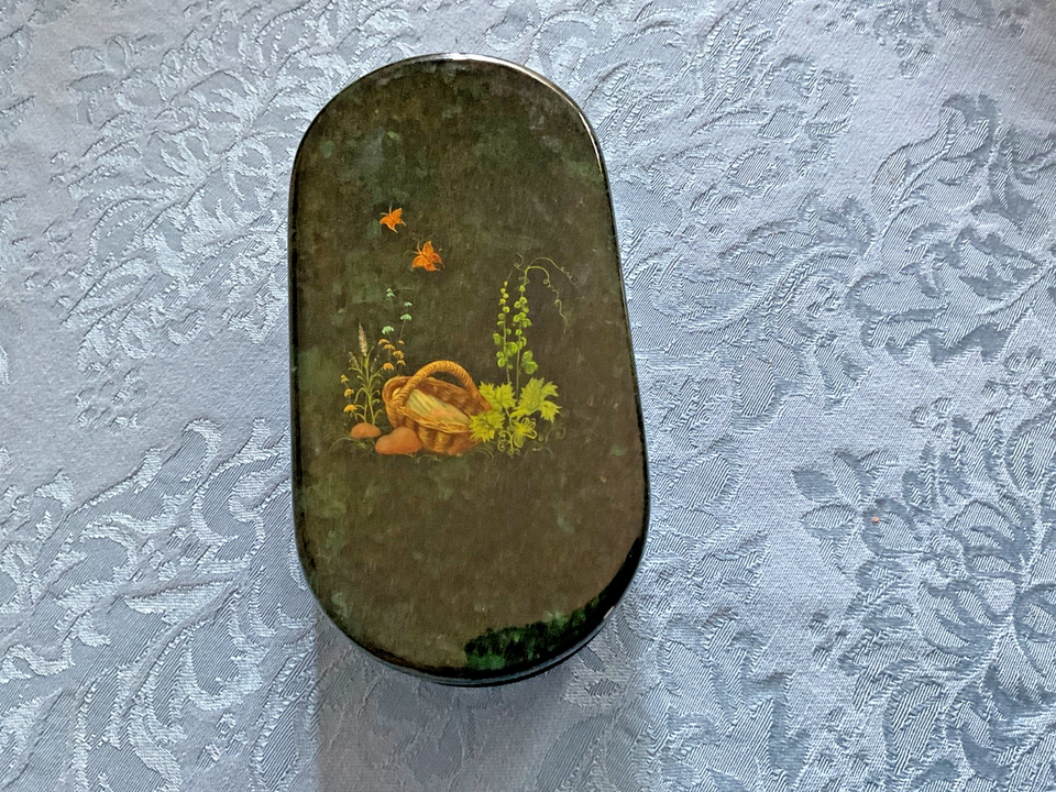 vintage Russian USSR lacquer Fairy Tale hinged box handpainted and ...