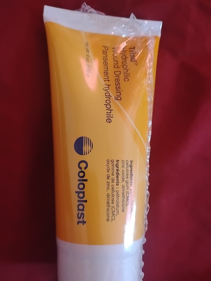 Coloplast Triad Hydrophilic Wound Dressing Paste 6oz Tube - First Aid ...