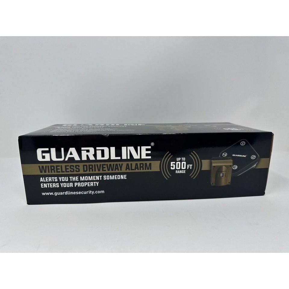 Guardline Wireless Driveway Alert System 500 FT Security Motion Sensor Detector | eBay