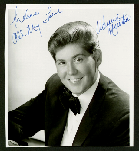 Original Wayne Newton Autographed Personalized 8" X 8-7/8" Photograph ...