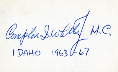 COMPTON IGNATIUS WHITE JR. - SIGNATURE(S) | eBay