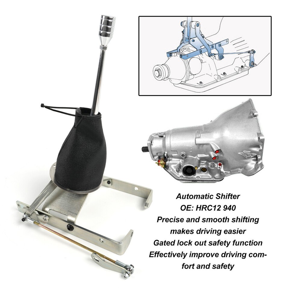 12" Stick Transmission Shifter Kit Turbo Automatic Shifter Complete For ...